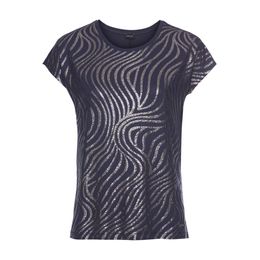 Laura Scott Rundhalsshirt in marine | Gr.: 36