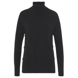 Laura Scott Rollkragenpullover in schwarz | Gr.: 40