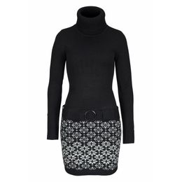 Melrose Strickkleid in schwarz-wei&szlig; | Gr.: 40