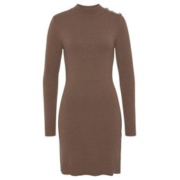 Laura Scott Strickkleid in cognac-meliert | Gr.: 38