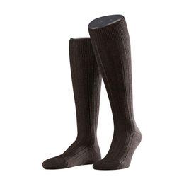Falke Kniestr&uuml;mpfe Teppich im Schuh in Dark brown | Gr.: 45/46
