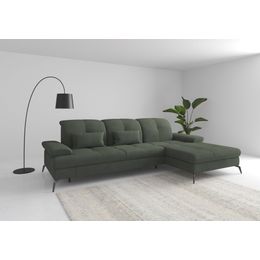 Sit & More Ecksofa SIT & MORE, B:279cm H:90cm T:185cmjungle, 90% Polyester, 10% Polyamid, Wohnzimmer, Sofas, "Amica, L-Form, inkl. Sitztiefenverstellung &