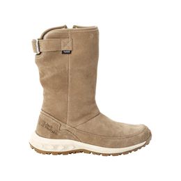 Winterstiefel Jack Wolfskin "QUEENSTOWN TEXAPORE BOOT H W", Gr. UK45-EU375, Normalschaft, braun (cookie), Main Material Second Material 100% Polyamide Lining Sole 100% Rubber/ EVA, Schuhe