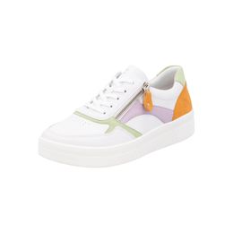 Sneaker Remonte "Remonte Sneaker Leder", Damen, Gr. 38, wei&szlig;, Leder, Schuhe Sneaker