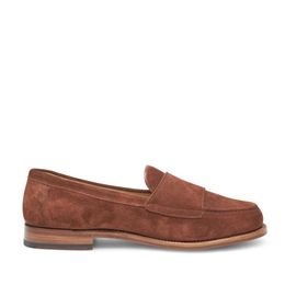 Heinrich Dinkelacker Slipper & Pantoletten - Loafer Wien Double Monk V - Gr. 42 (EU) - in Braun - f&uuml;r Damen