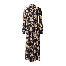ABOUT YOU Kleid 'Aurelia' Damen Gr&ouml;&szlig;e 34 gelb / beere / schwarz / wei&szlig; Sommerkleid