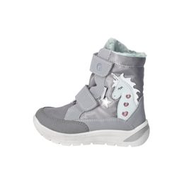 Ricosta Snowboots 'ANNIKA' Mädchen Größe 32 grau / graphit / mint / weiß