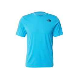 The North Face Funktionsshirt 'FOUNDATION MOUNTAINS FACES' Herren Größe S azur / orange / schwarz