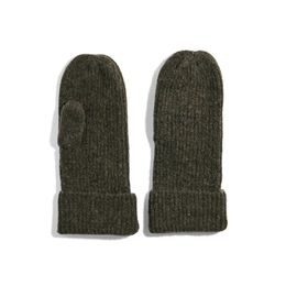 Pieces Mittens female Brown size One Size