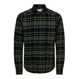 Only & Sons Only & Sons Button Up Shirt 'ONSGUDMUND' male Green size L