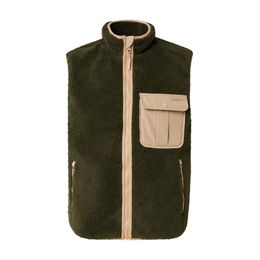 Levi's LEVI'S Weste 'Joonie Sherpa Vest' Herren Gr&ouml;&szlig;e S beige / oliv