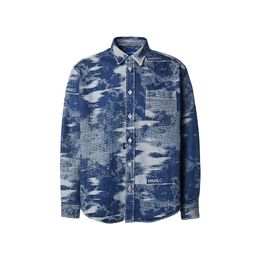 Hugo Button Up Shirt 'Ebalto' male Blue size M