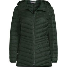 LANDS' END Daunenjacke WANDERWEIGHT Verstaubar Ultraleicht mit Kapuze, Damen,  Gr&uuml;n, Nylon/Daunen, by Lands' End