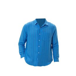 Antioch Button Up Shirt male Blue size M