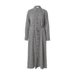 comma, Comma Shirt Dress female Black, White size 46