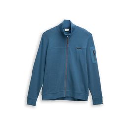 Tom Tailor Zip-Up Hoodie male Blue size L