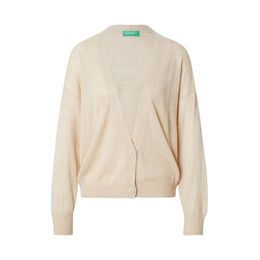 United Colors Of Benetton Strickjacke Damen Gr&ouml;&szlig;e XS beige