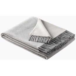 Estella Wohndecke »Eric« silber Obermaterial: 65% Polyester, 35% Baumwolle B/L: 135 cm x 190 cm