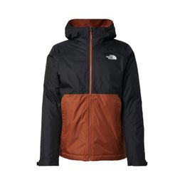The North Face Jacke 'Millerton' Herren Größe L kastanienbraun / schwarz / weiß