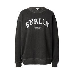 lala Berlin Sweatshirt 'Berlin' Damen Gr&ouml;&szlig;e XL schwarz / wei&szlig;