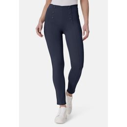 STOOKER WOMEN Leggings »Jerseyhose SIENNA« Damenhose Slim Fit Knitterfreie Jersey für Damen navy blazer 44/46 44/46 Knitterfreie Jersey Qualität