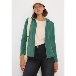 Cecil Cardigan Cord mit Kapuze jewel green XXL (46) XXL (46) Cordjacke f&uuml;r Damen von Cecil