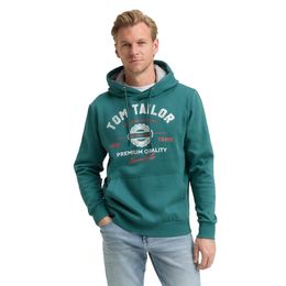 Tom Tailor Kapuzensweatshirt mit Kapuze jasper green XXL XXL Sweatshirt von Tom Tailor