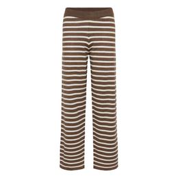 Saint Tropez Strickhose »MilaSZ Striped Pants« Fondue Fudge Rice Stripe XXL (44) - N-Gr N-Gr XXL (44) Hose von Saint Tropez