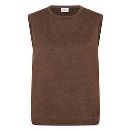 Saint Tropez Pullunder »MilaSZ Vest« Fondue Fudge Melange S S Casual Strickpullunder von Saint Tropez