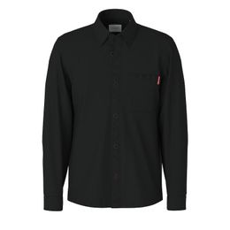 JOOP! Joop Jeans Damen Langarmhemd &raquo;Harvi&laquo; mit Kn&ouml;pfen schwarz S, N-Gr