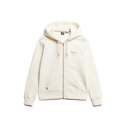 Superdry Sweatjacke 'Essential' Damen Größe XXL gold / wollweiß