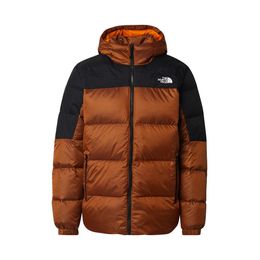 The North Face Outdoorjacke 'Diablo' Herren Größe XXL rostbraun / schwarz / weiß