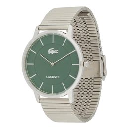 Lacoste Uhr 'Crocorigin' Herren Gr&ouml;&szlig;e One Size gr&uuml;n / silber