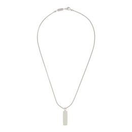 Lacoste Necklace 'District' male Silver size One Size