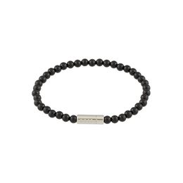 BOSS Bracelet male Black size One Size