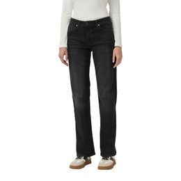 s.Oliver Straight-Jeans Mid Rise, Regular Fit BLACK 46 - Länge 32 Länge 32 46 Jeans-Hose von s.Oliver Red Label