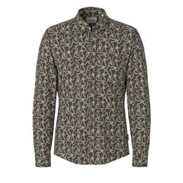 JOOP! JOOP JEANS Langarmhemd &raquo;Hanson3&laquo; mit Alloverprint Black S - N-Gr N-Gr S Stylisches Hemd mit allover Print von JOOP Jeans