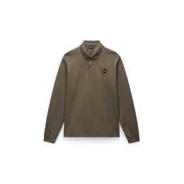 Napapijri Shirt 'BADGE' male Green size XL