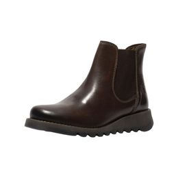 Fly London Keilstiefelette »Stiefelette Leder« Dunkelbraun 38 38 Verschluss: Schlupfschuh