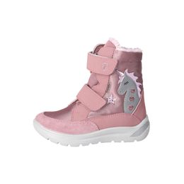 Ricosta Snowboots 'Annika' M&auml;dchen Gr&ouml;&szlig;e 26 grau / rosa / altrosa
