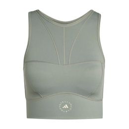adidas by Stella McCartney Sporttop 'Training Crop' Damen Gr&ouml;&szlig;e XL/XXL mint / wei&szlig;