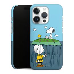 DeinDesign iPhone 14 Pro Handy Premium Case Smartphone Handyh&uuml;lle Schutzh&uuml;lle matt Peanuts Children Snoopy Premium Case