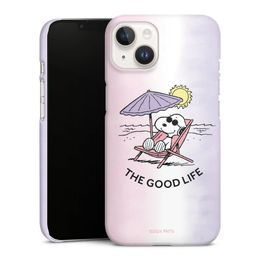 DeinDesign iPhone 14 Handy Premium Case Smartphone Handyh&uuml;lle Schutzh&uuml;lle matt Snoopy Official Licensed Product Peanuts Premium Case