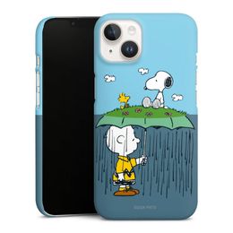 DeinDesign iPhone 14 Handy Premium Case Smartphone Handyh&uuml;lle Schutzh&uuml;lle matt Peanuts Children Snoopy Premium Case