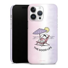 DeinDesign iPhone 14 Pro Max Handy Premium Case Smartphone Handyh&uuml;lle Schutzh&uuml;lle matt Snoopy Official Licensed Product Peanuts Premium Case