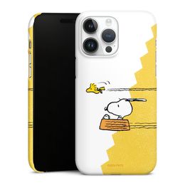 DeinDesign iPhone 14 Pro Max Handy Premium Case Smartphone Handyh&uuml;lle Schutzh&uuml;lle matt Snoopy Peanuts Children Premium Case