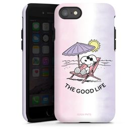 DeinDesign iPhone SE (2020) Handy Panzer Handyh&uuml;lle robuste Outdoor H&uuml;lle Schutzh&uuml;lle matt Snoopy Official Licensed Product Peanuts Tough Case