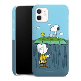DeinDesign iPhone 12 mini Handy Premium Case Smartphone Handyh&uuml;lle Schutzh&uuml;lle matt Peanuts Children Snoopy Premium Case