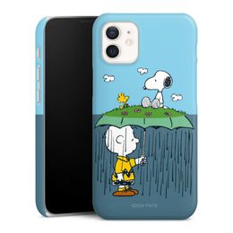 DeinDesign iPhone 12 mini Handy Premium Case Smartphone Handyh&uuml;lle Schutzh&uuml;lle gl&auml;nzend Peanuts Children Snoopy Premium Case