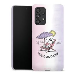 DeinDesign Galaxy A53 5G Handy Premium Case Smartphone Handyh&uuml;lle Schutzh&uuml;lle matt Snoopy Official Licensed Product Peanuts Premium Case